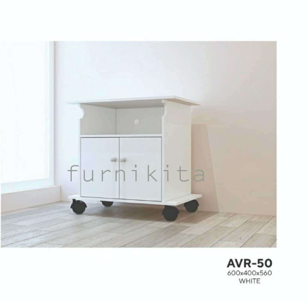 Jual RAK TV KECIL MEJA TV RODA MINIMALIS PUTIH FULL WHITE SERBAGUNA ...