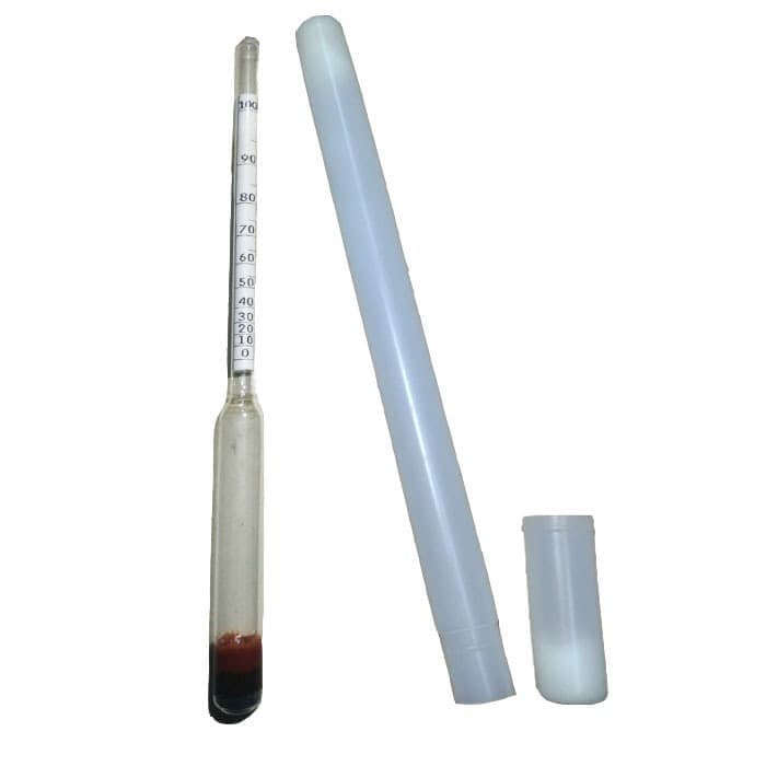 Jual Alkoholmeter alat ukur alcohol 10inch alcoholmeter alat mengecek ...