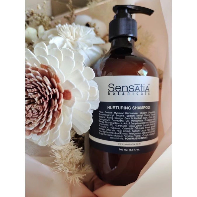 Jual Sensatia Botanicals Nurturing Shampoo 500ML | Shopee Indonesia