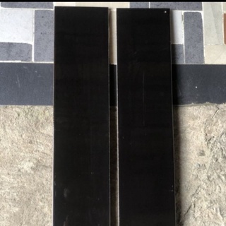 Jual List plin keramik hitam glaz 10x60 | Shopee Indonesia