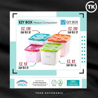 Jual Ezy Container Box CB 130 / Container Box Dengan Roda | Shopee Indonesia