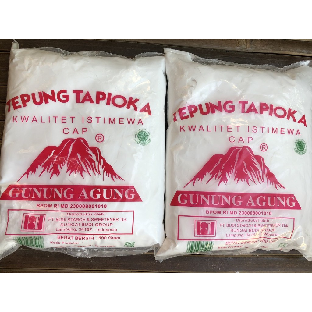 Jual Tepung Tapioka Cap Gunung Agung 1kg 1000g | Shopee Indonesia