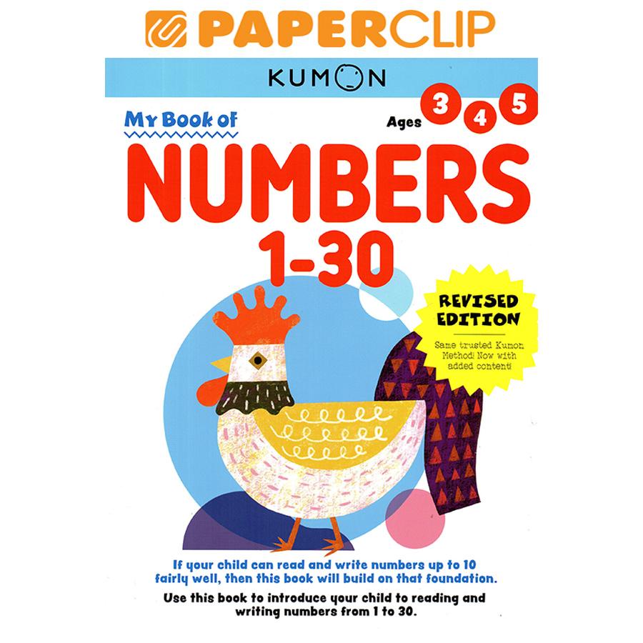 Jual KUMON My Book Of Number 1-30 Ages 3.4.5 (Revised Edition) | Shopee ...
