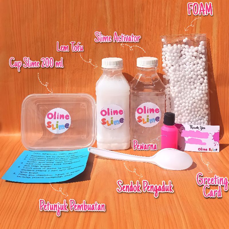 Jual (+Bonus) Slime Kit Murah Slime Kit Lengkap Murah Bahan Bahan Slime Murah Bahan Slime ...