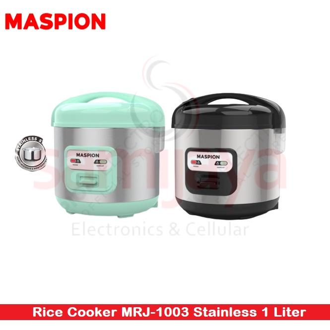 Jual MAGIC COM - RICE COOKER MASPION MRJ-1003 BS / 1003 TS STAINLESS 1 ...