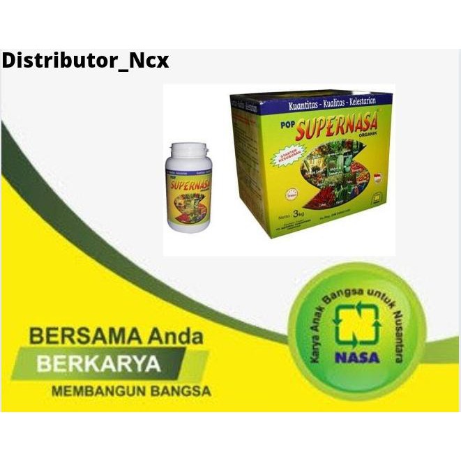 Jual COD SUPERNASA KEMASAN 3KG - PUPUK ORGANIK NASA - PUPUK PENYUBUR ...