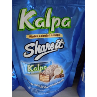 Jual Kalpa Share It Wafer Cokelat Kelapa 90 Gram Isi 10 Bungkus ...