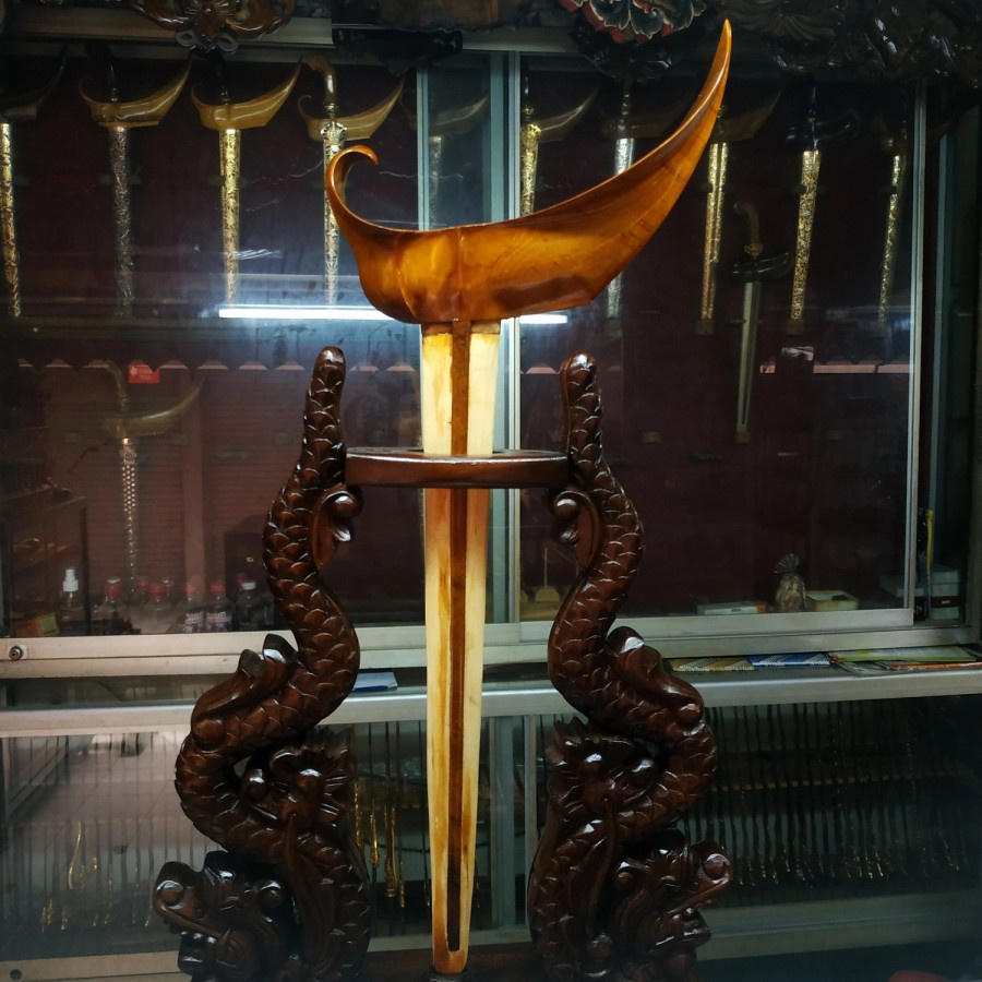 Jual Warangka Sarung Keris Ladrang Surakarta Kayu Jati Garap Alusan ...