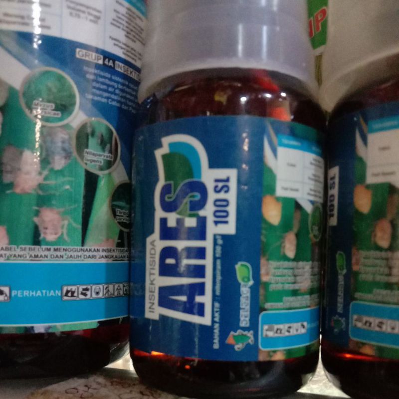 Jual Insektisida Ares 100 SL ,Pembasmi wereng, kutu daun, hama trips ...