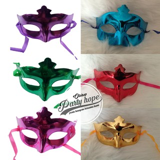 Jual Topeng pesta polos / Mask Mardi Gras / Masquerade Mask / Topeng ...