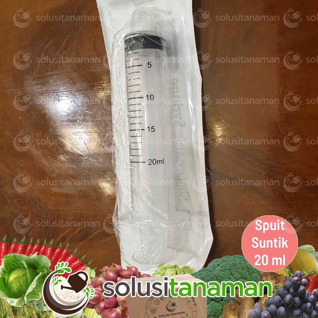Jual Suntikan 20ml Tabung Suntik 20 cc Spuit 20 ml Spet Syringe 20cc ...