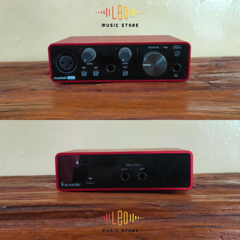 Jual focusrite Scarlett solo 3rd gen (generasi ke 3) | Shopee Indonesia
