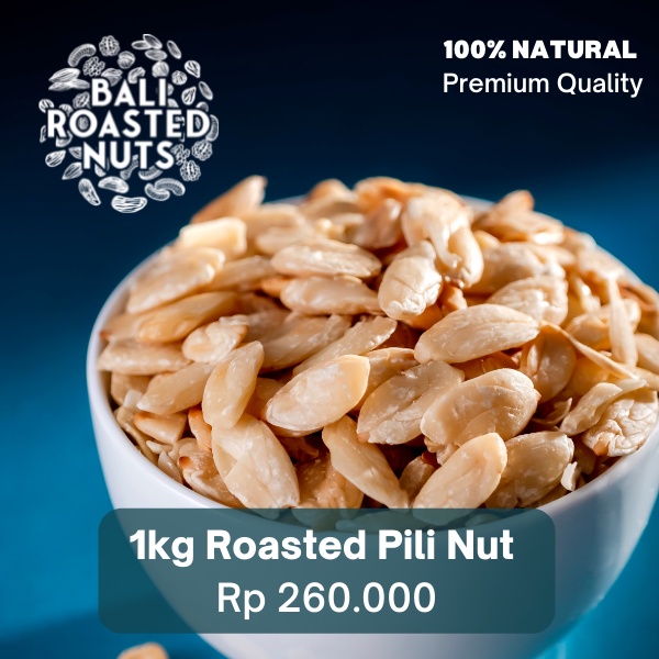 Jual Roasted Pili Nut 1kg Indonesia|Shopee Indonesia