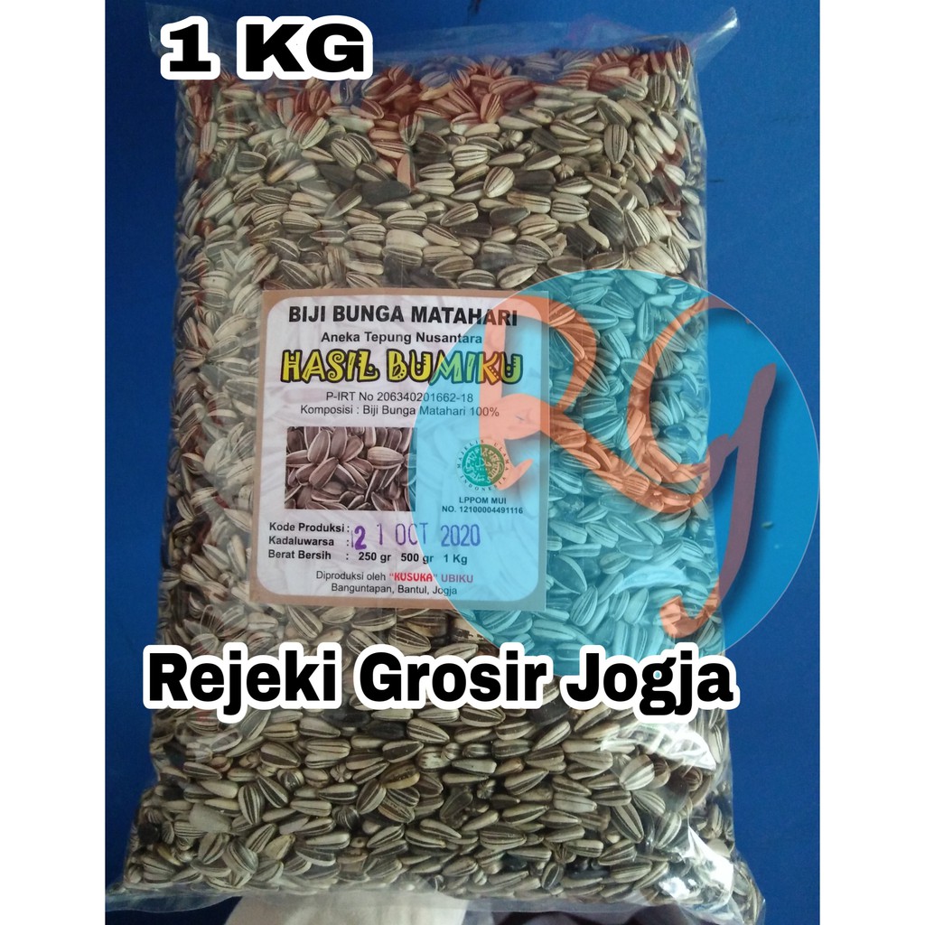 Jual Benih Bunga Matahari kemasan 1 KG/Biji Bunga Matahari kemasan 1 KG/Bibit Bunga Matahari ...
