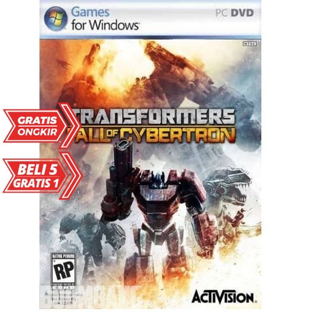 Jual Transformers Fall of Cybertron - PC Game Adventure - Download ...
