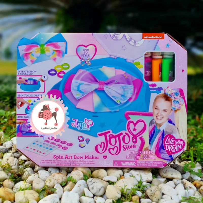 Jual JoJo Siwa JoJo Spin Art Bow Maker | Shopee Indonesia