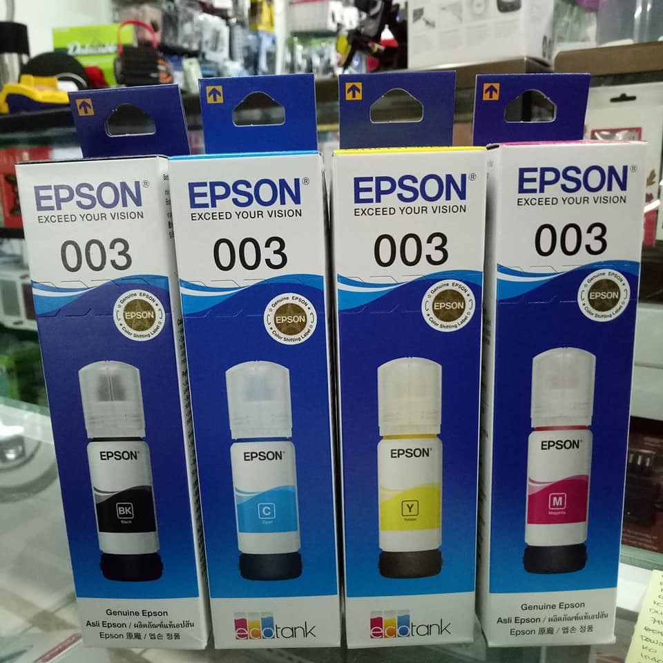 TINTA REFIL EPSON 003 ASLI ORIGINAL 65ML | Shopee Indonesia