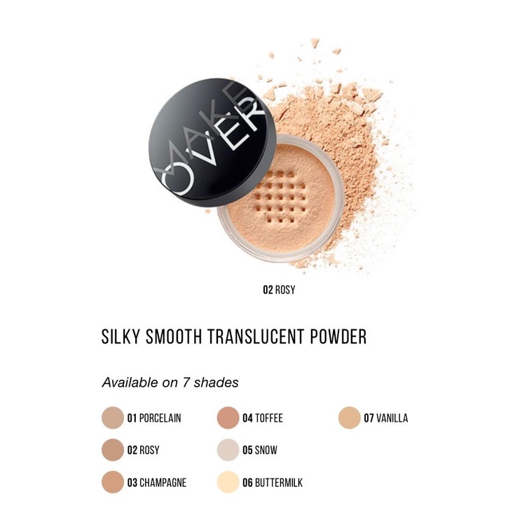 Jual MAKE OVER SILKY SMOOTH TRANSLUCENT POWDER | Shopee Indonesia