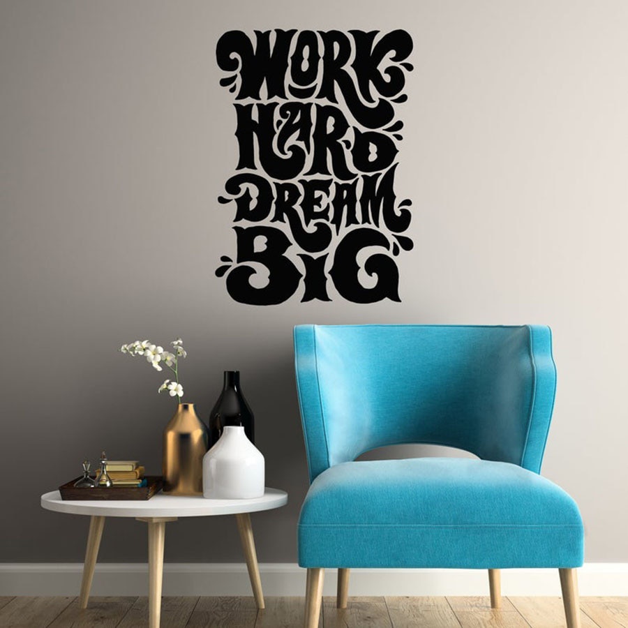 Jual Homes - Stiker Dinding Office Quote Wall Decal Motivational Saying ...