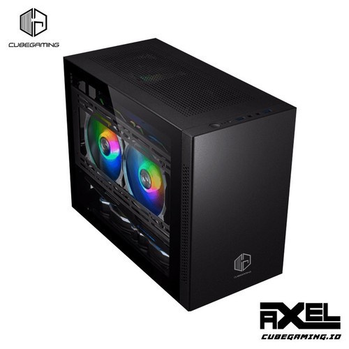 Jual CUBE GAMING AXEL - SIDE MESH VERSION - MINI CASE / Casing PC ...