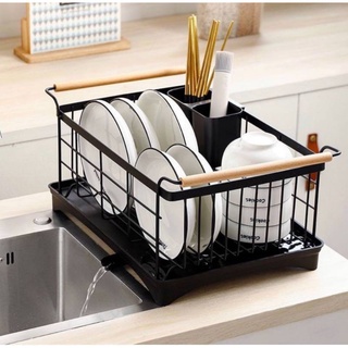 Jual {READY STOCK} Drain Stand Tray /Peniris Piring /Rak Piring Gagang ...