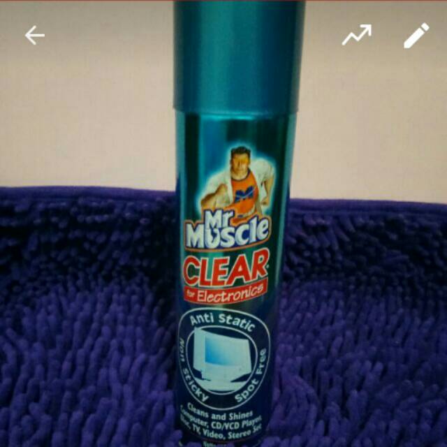 Jual Mr Muscle Clear for Electronis Indonesia|Shopee Indonesia