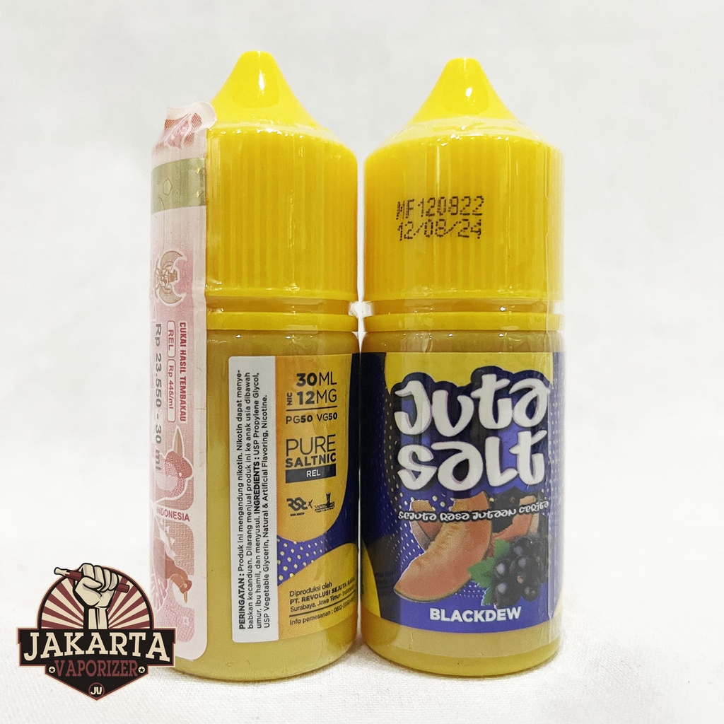 Jual [SALT] JUTA JUICE BLACKDEW 30ML 12MG 30MG SALTNIC BY RSR BREW X ...