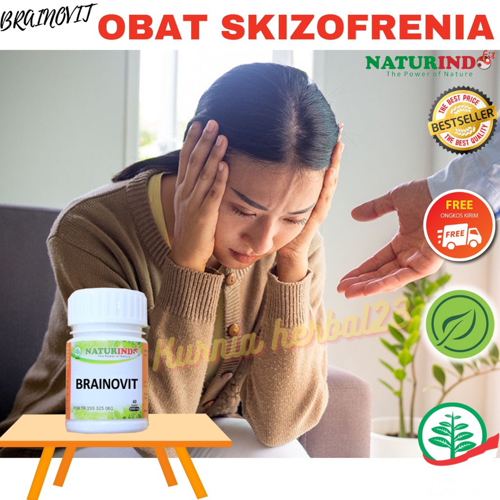 Jual Obat Skizofrenia Otak Paranoid Depressi Stress Anxiety Gangguan ...