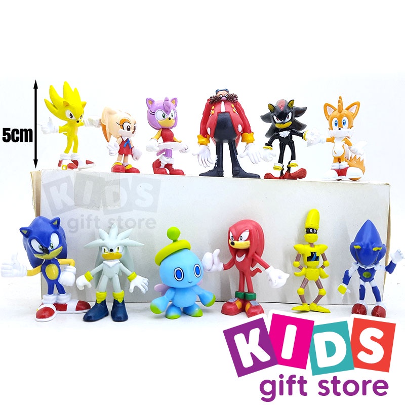Jual Sonic The Hedgehog Small Figure 12pcs - Mainan Figur | Shopee ...