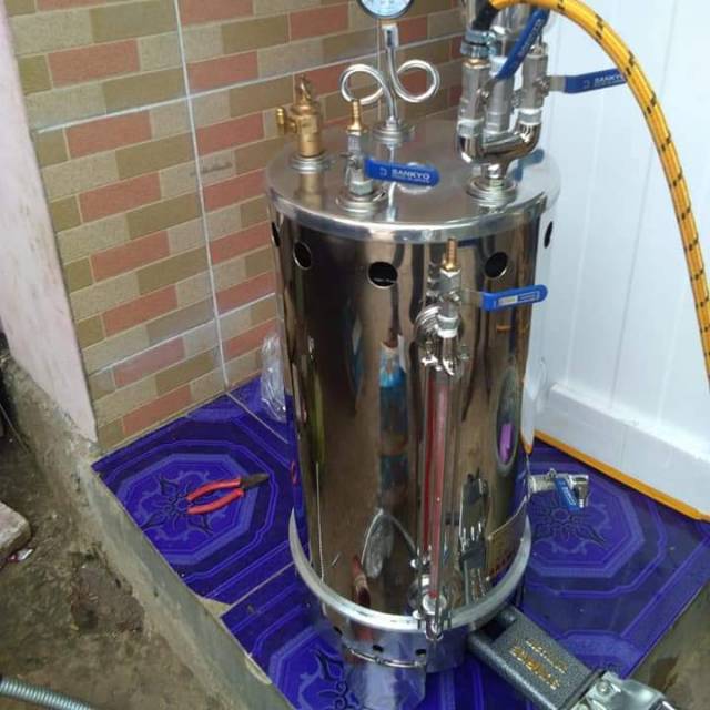 Jual Boiler setrika Uap 15 liter Laundry Dan Garment Lazzamoto | Shopee ...