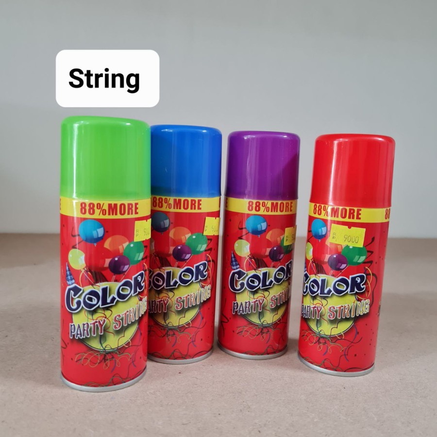 Jual String Spray / Semprotan Ulang Tahun / Perlengkapan Pesta | Shopee ...
