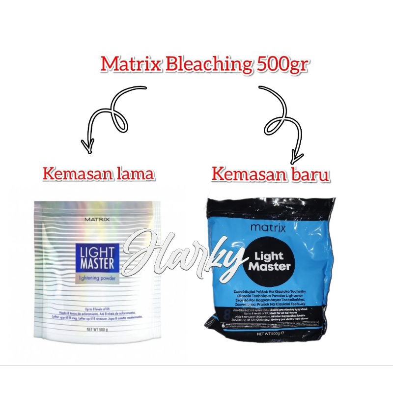 Jual matrix bleaching powder light Master 500gr bleaching master ...