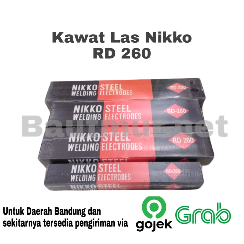 Jual (5KG) Kawat Las Listrik 4 mm NIKKO STEEL RD 260 - Welding ...