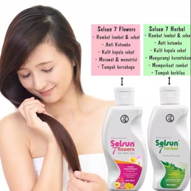 Jual Selsun 7 Seven Flowers Seven 7 Herbal Shampo 120ml | Shopee Indonesia