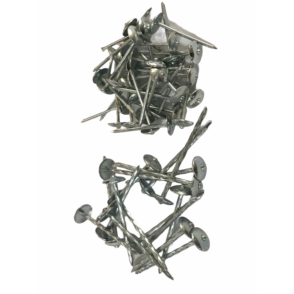 Jual Paku Payung Galvanis - Paku Untuk Seng dan Asbes Eceran 250 gram ...