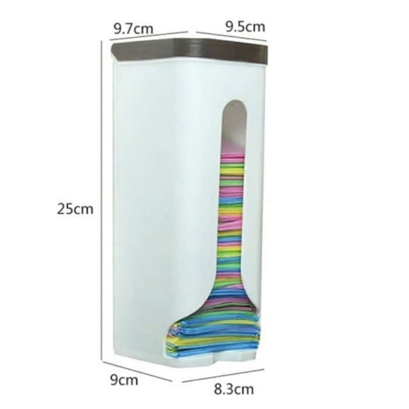 Jual Plastic Storage Box Organizer Garbage Bags Collection Box | Shopee ...