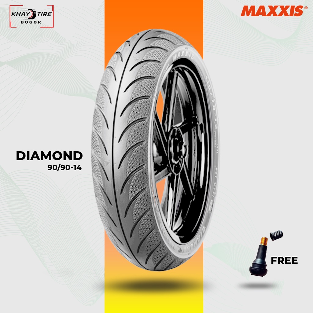 Jual Ban Motor Matic - MAXXIS DIAMOND 90/90 Ring 14 Tubeless | Shopee ...