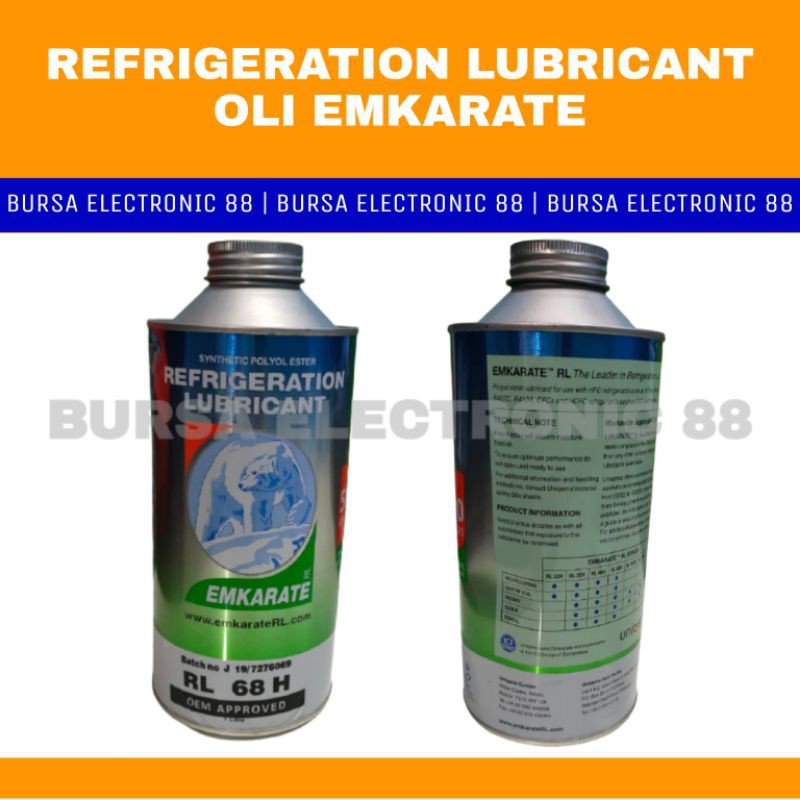 Jual EMKARATE REFRIGERATION LUBRICANT | OIL EMKARATE Indonesia|Shopee ...