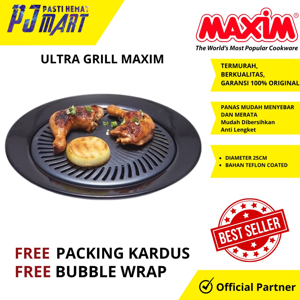 Jual Pemanggang Maxim | Ultra Grill Maxim | Pemanggang anti lengket ...