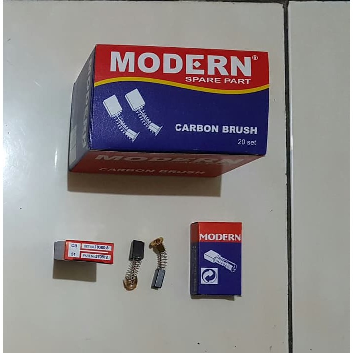 Jual Carbon Brush CB Modern 51 / Spul / Brostel / Arang | Shopee Indonesia