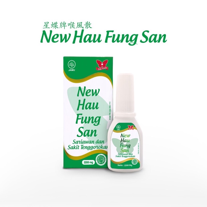 Jual NEW HAU FUNG SAN SPRAY / OBAT SAKIT TENGGOROKAN / OBAT SARIAWAN ...