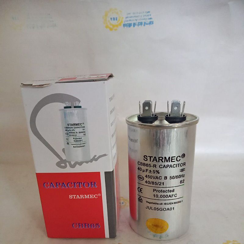 Jual Capasitor Kapasitor Starmec 40 uf | Shopee Indonesia