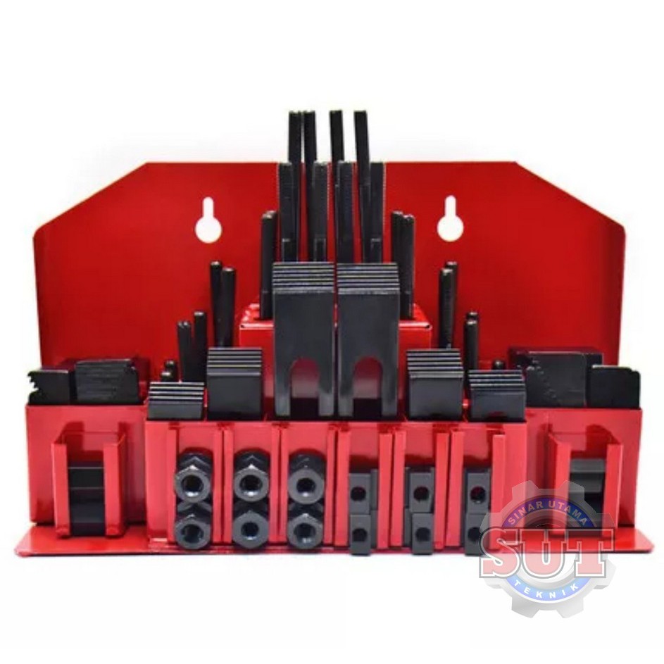 Jual Clamp Set 12 | Clamping Kit | Jepit Clamping Set | Klem Milling ...