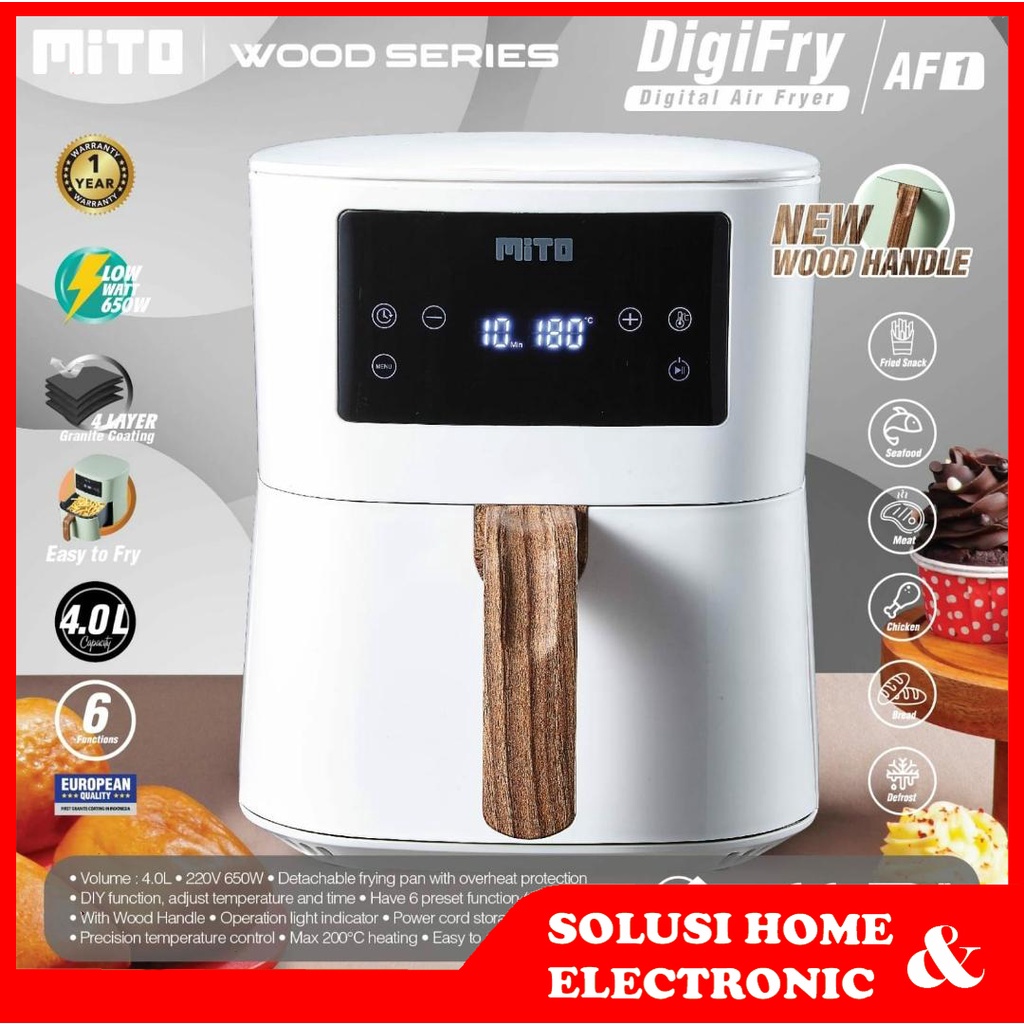 Jual Air Fryer Mito Mitochiba Digital Air Fryer Diry Firyer