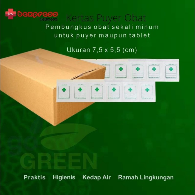 Jual Kertas Puyer Umum 1 box isi 30.000 pcs | Shopee Indonesia