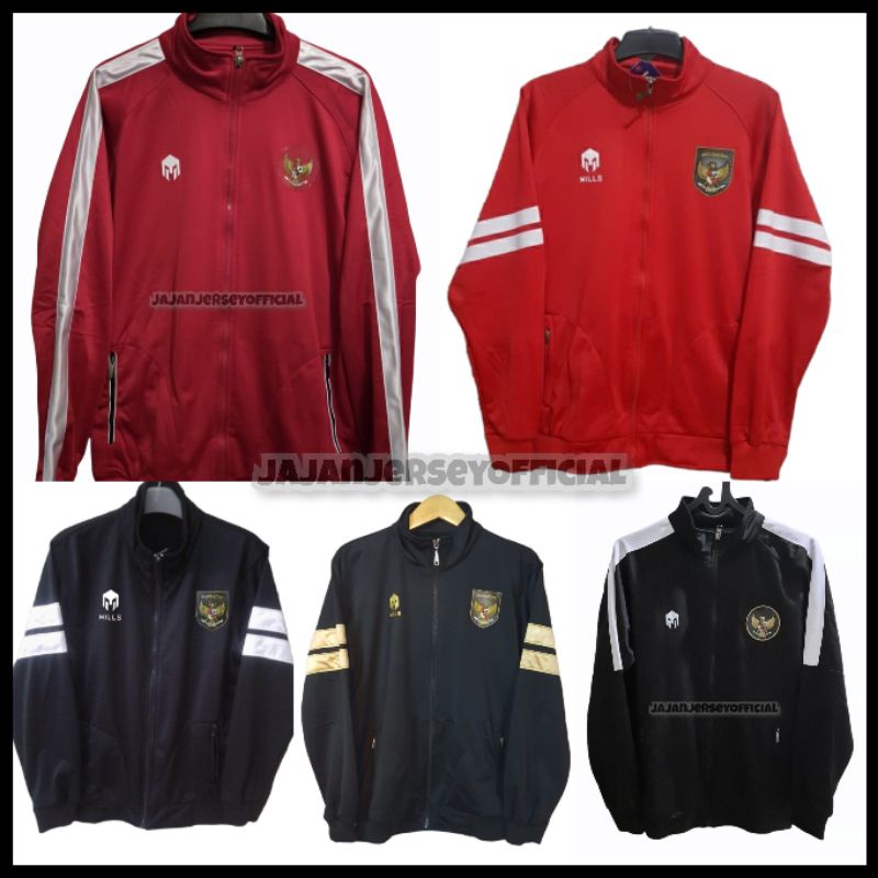 Jual Jaket squid timnas indonesia merah & hitam new season 2021 2022 ...
