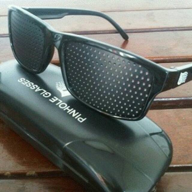 Kacamata terapi pinhole TP 01 mata minus silinder plus | Shopee Indonesia