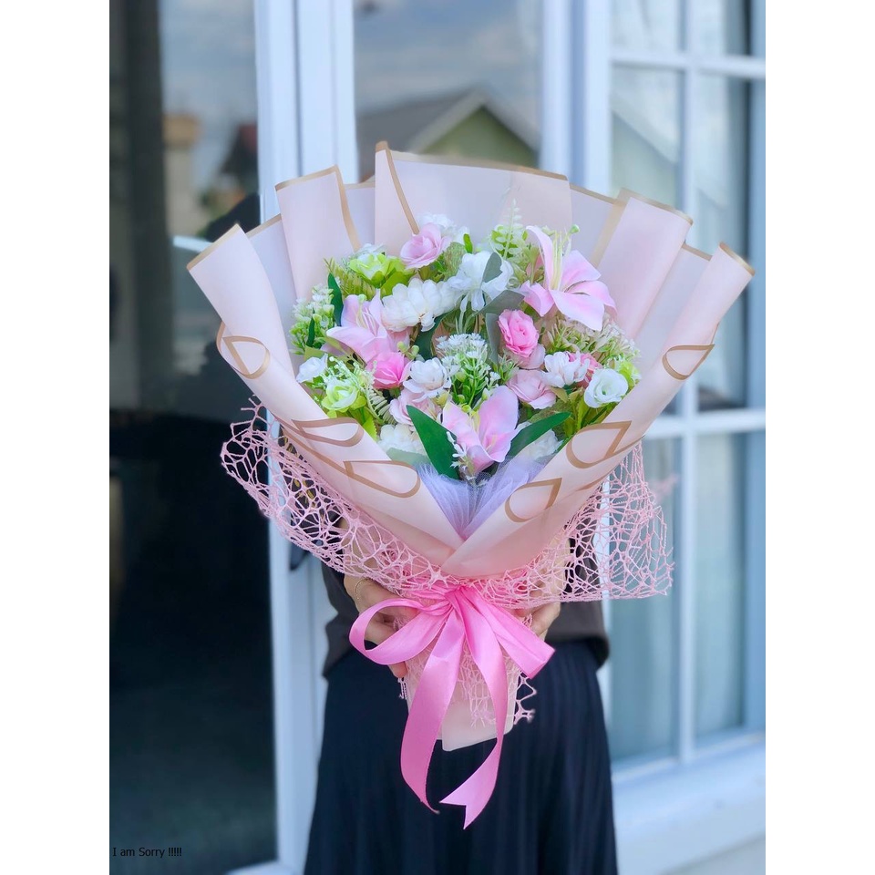 Jual Buket bunga / buket bunga wisuda / buket bunga plasu / buket bunga ...