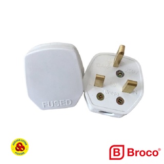 Jual Broco Steker AC 7110 Putih Plug 3Pin 13Amp New Gee Indonesia ...