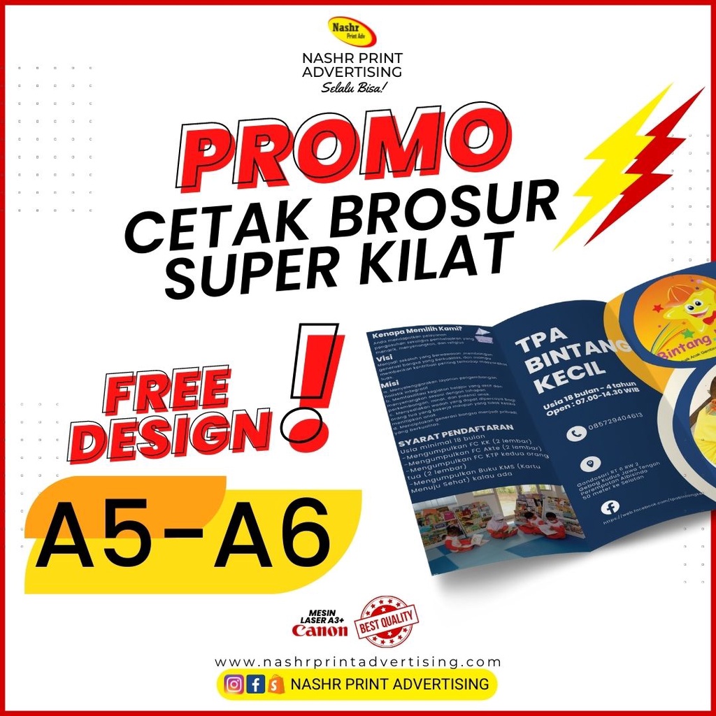 Jual cetak leaflet Harga Terbaik & Termurah Desember 2022 | Shopee ...